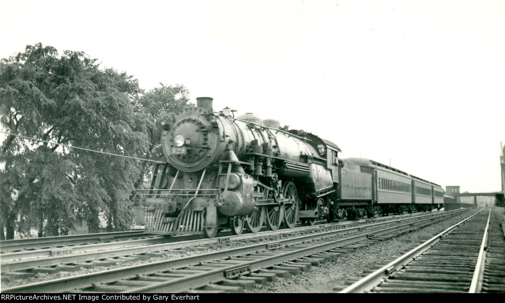 CNJ 4-6-2 #829 - Central RR of New Jersey